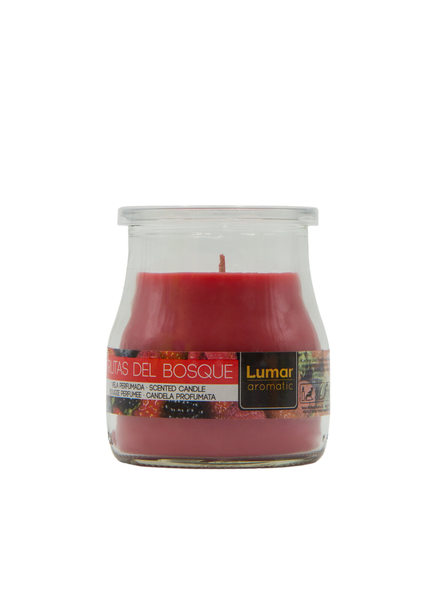 LUMAR Арома-свеча Frutas del Bosque 100g