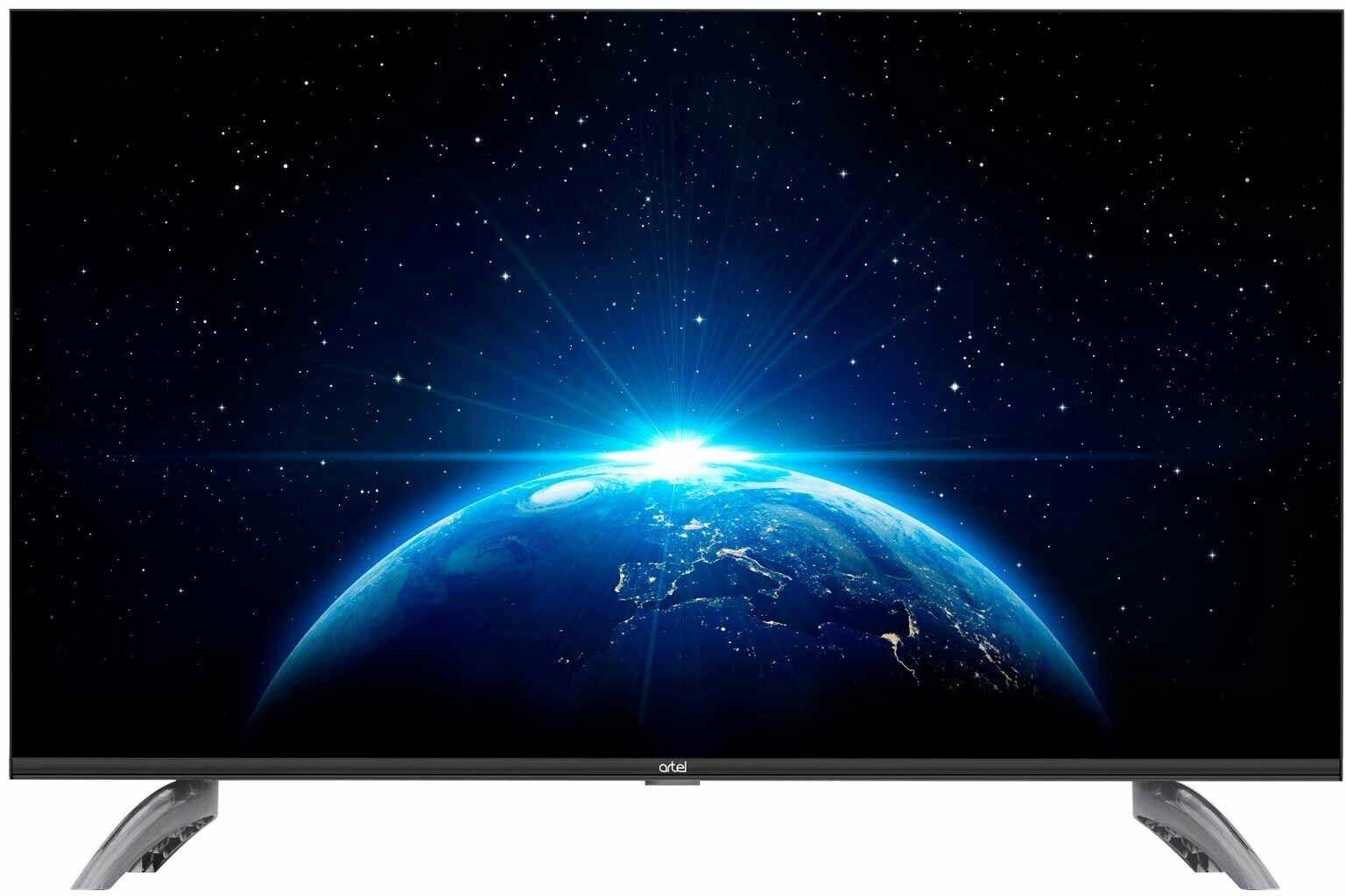32" Телевизор ARTEL UA32H3200 чёрный 1366x768, HD READY, Frmaless, 60 Гц, Wi-Fi, SMART TV, с голосовым управлением