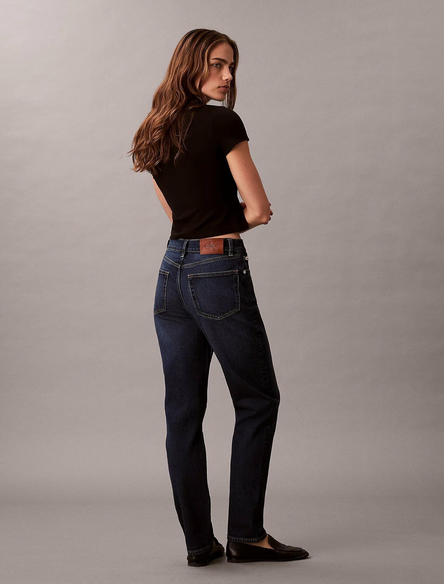 Джинсы Calvin Klein Jeans, размер 27RG JEAN, темно-синий — фото 1