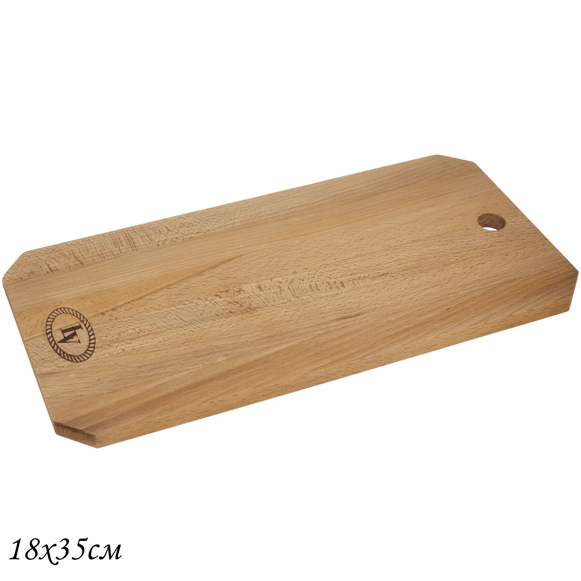 Доска разделочная бук 19х35см 888-415 118-888-415