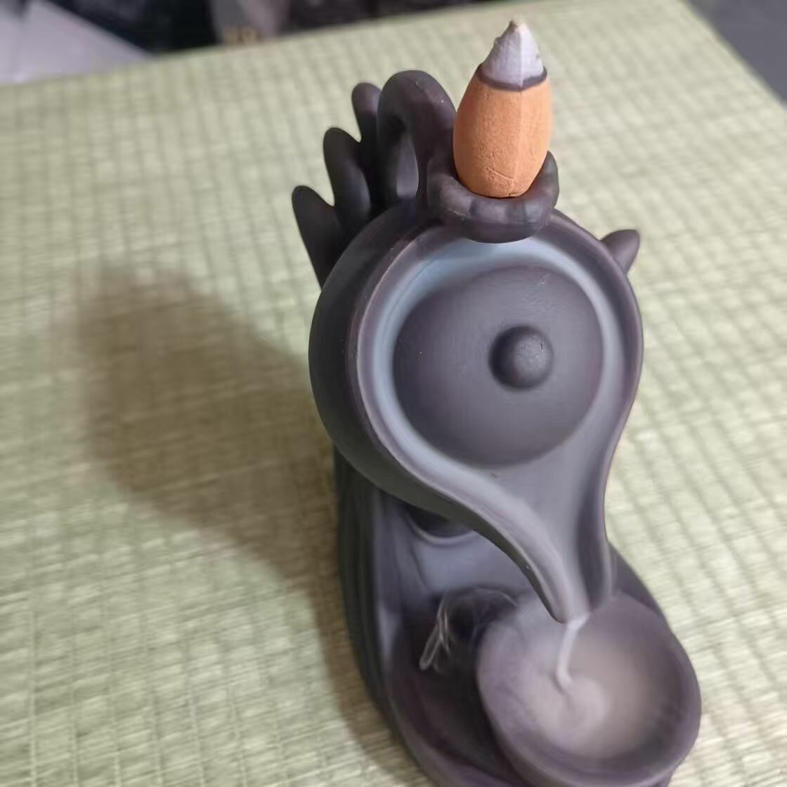 Креативная Керамическая Чайная Курильница С Обратным Течением Дыма И Тонким Ароматом Сандалового Дерева