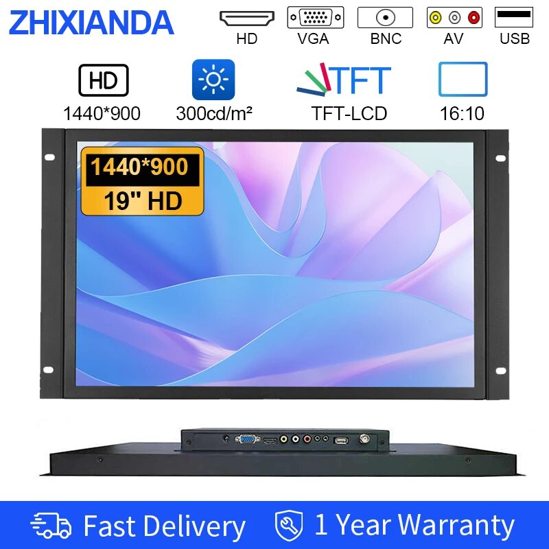 19-дюймовый промышленный ЖК-монитор Samsung 1440x900 с сенсорным экраном Capacitive touch, Европейская вилка (EU Plug)