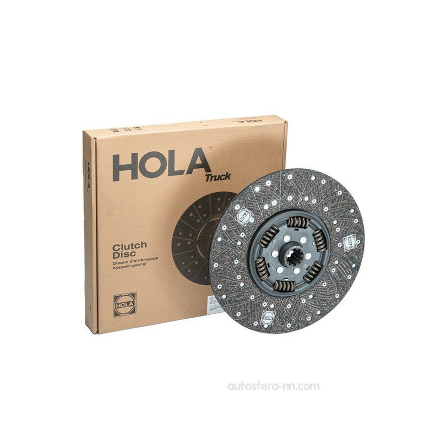 HOLA CHD021 Диск сцепления GAZ Gazon Next (ЯМЗ-534) PAZ Vector Next (ЯМЗ-53443)