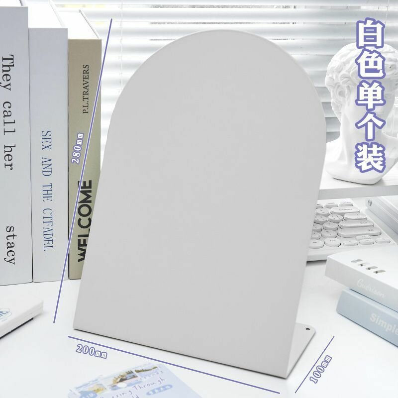 Минималистичная черно-белая магнитная доска, многофункциональная доска для напоминаний, магнитная доска для сообщений, вертикальная металлическая подставка для заметок на домашний стол