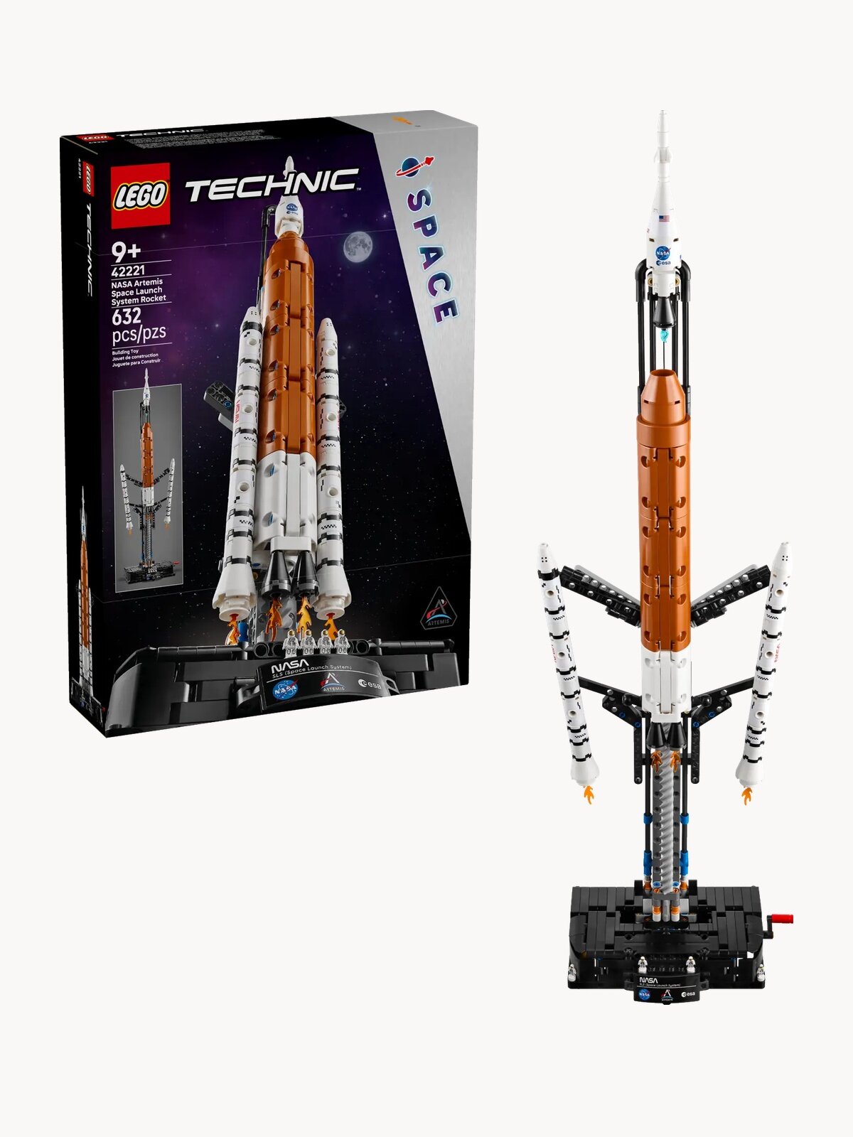Конструктор LEGO Technic 42221 Система космического запуска NASA Artemis, 632 дет.