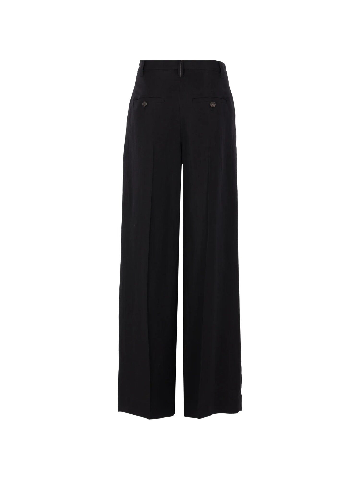 Брюки BRUNELLO CUCINELLI Pleated trousers, размер 42, черный — фото 1