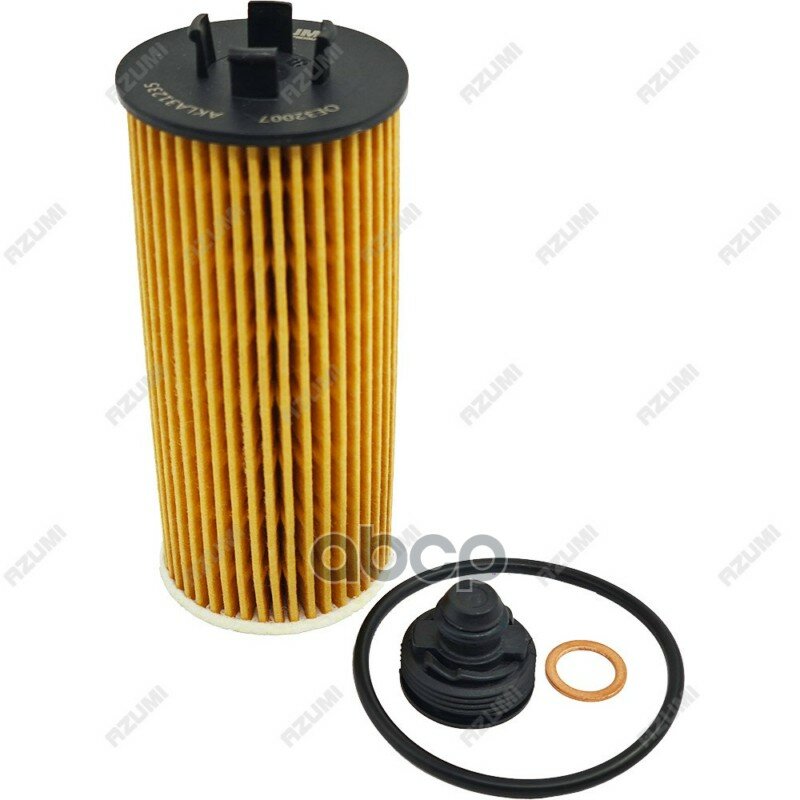 Фильтр масляный элемент BMW_116_F70_(2024-.)/_118i_F52_(2017-2023)/_120_F70_(2024-.)/_120i_F52_( AZUMI арт. oe32007
