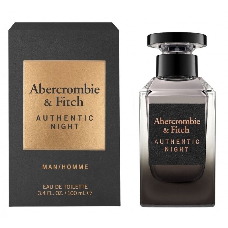 Abercrombie & Fitch Authentic Night for Men туалетная вода 50 мл / Аберкромби и Фитч Аутентик Найт фор Мен
