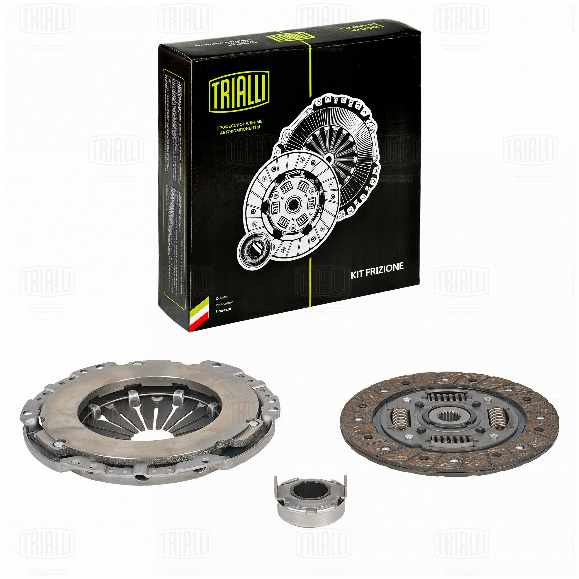 Trialli сцепление в сборе для а/м chery bonus/very a13 (11-) 1.5i (с мех. муфт) (fr 2708) fr2708