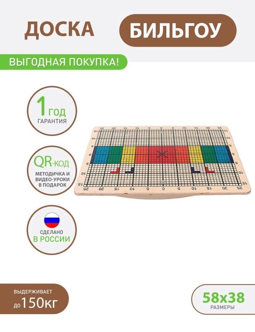 Доска Бильгоу Баламетрикс с качеством от профессионалов. Баланс борд . Балансировочная доска. Балансир для детей.