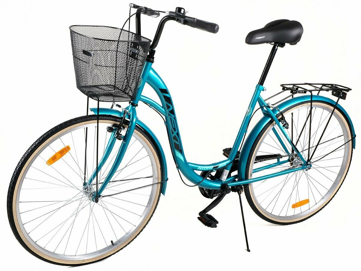 Велосипед NEXTbike N1010, 28", городской, с корзиной
