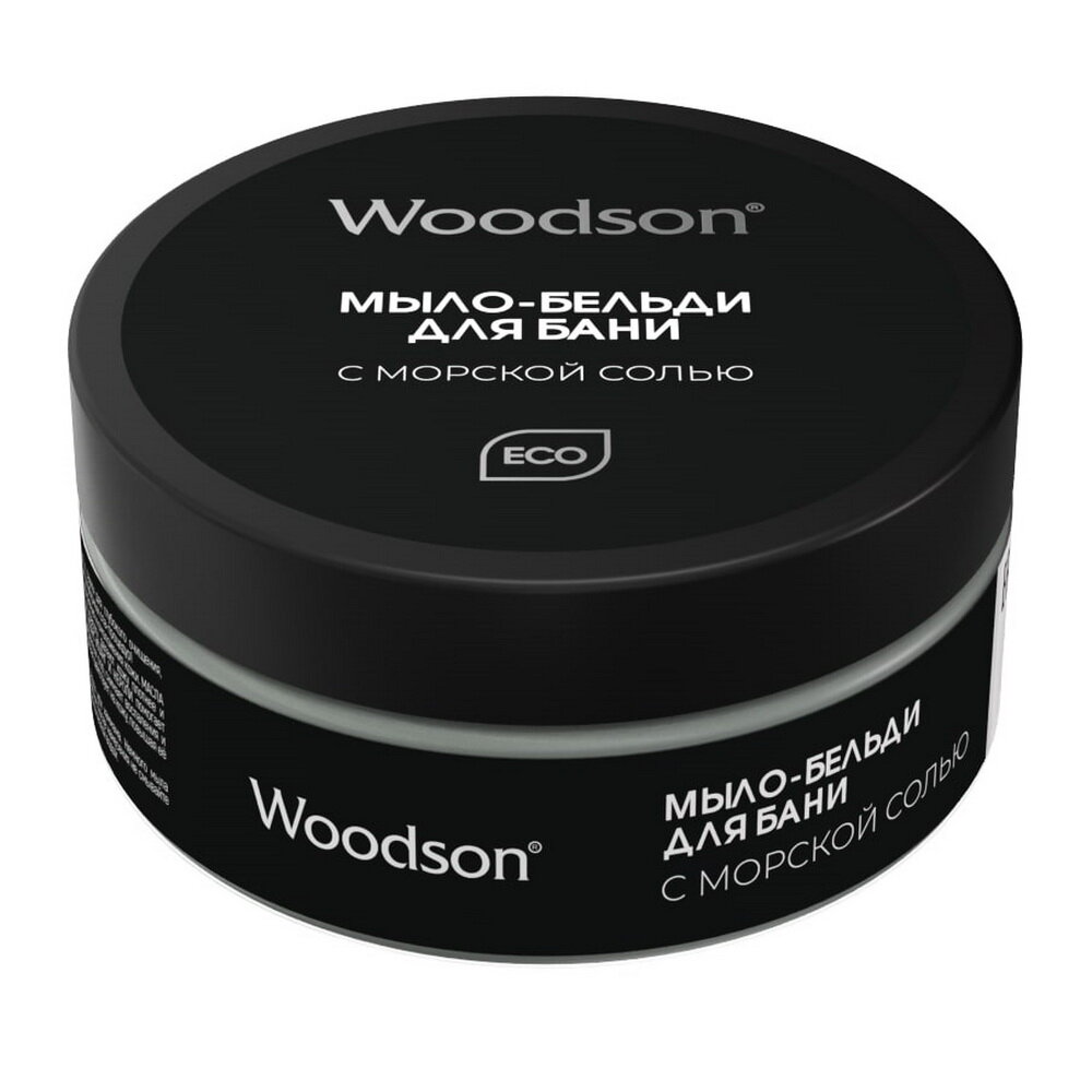 Мыло-бельди для бани WoodSon С морской солью, 170 мл (арт. WK36)
