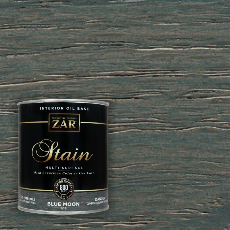 Морилка по дереву на масляной основе ZAR Interior Oil Base Stain 946 мл Голубая луна 50912
