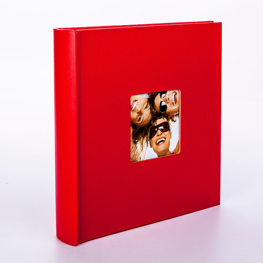 Семейный фотоальбом Walther FA208R, размер обложки 30х30 см под наклейку (уголки и стикеры)