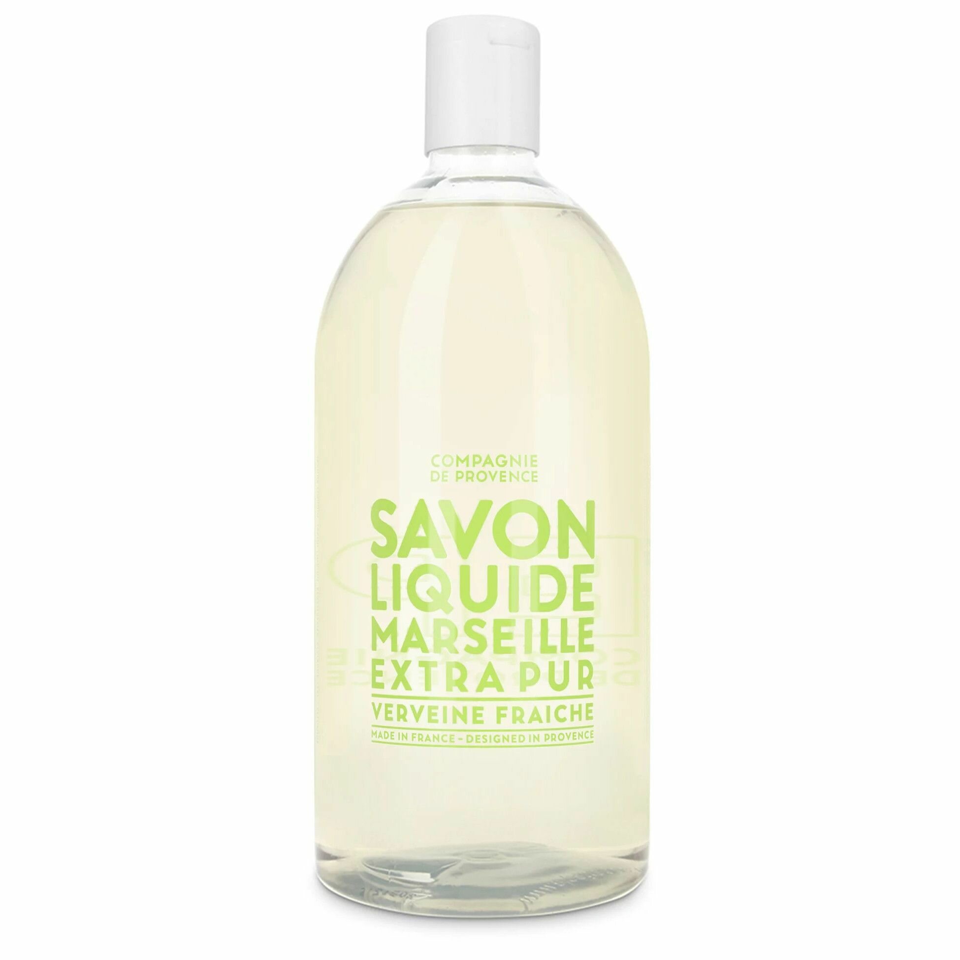 COMPAGNIE DE PROVENCE - Verveine Fraiche / Fresh Verbena Liquid Marseille Soap 1000 ml - жидкое мыло для тела и рук