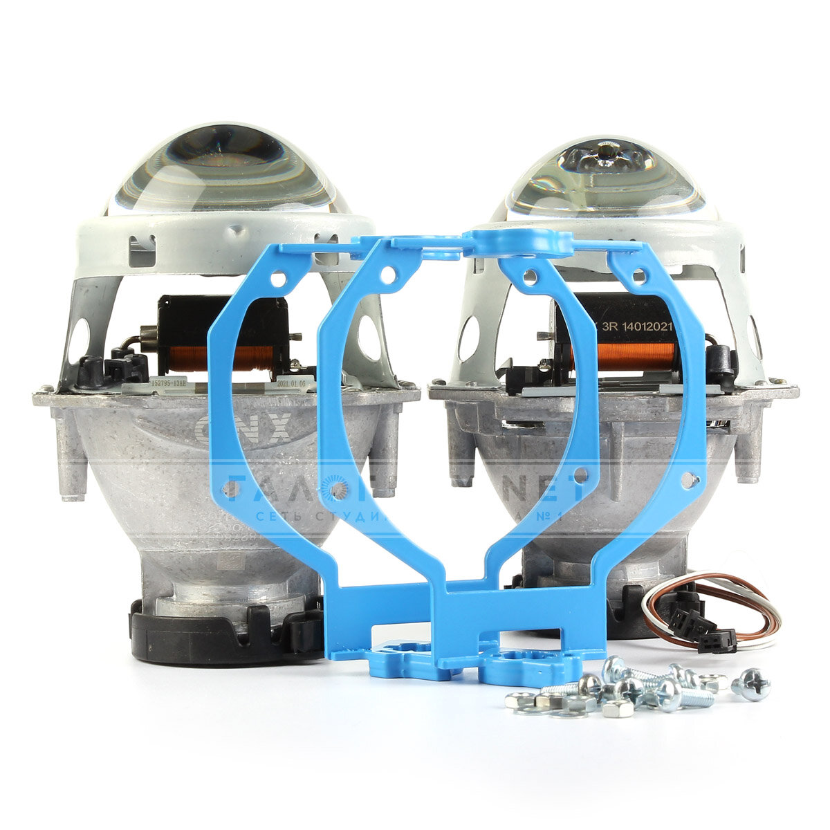 Линзы GNX Hella 3R Crystal для фар Lexus GS 2004-2011 комплект биксеноновых линз 2 шт для автомобилей Лексус