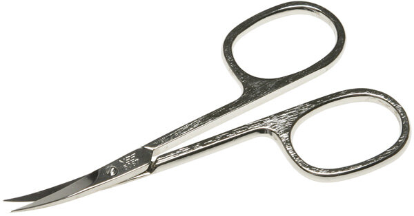 Ножницы для кутикулы и кожи Yes 95087, 9 см, фестончатое лезвие, специальная сталь, длина режущей кромки- 20 мм