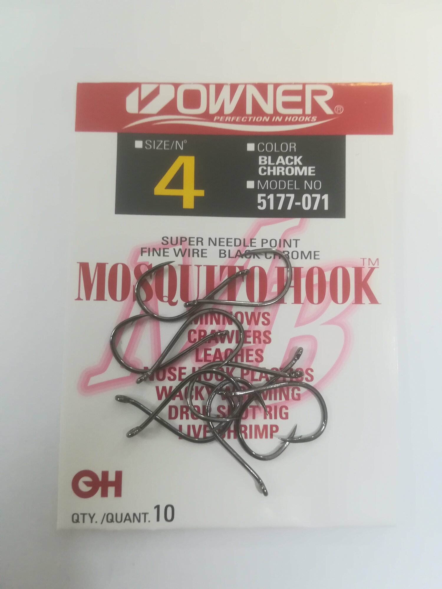 Крючок OWNER mosquito hook 5177 №4