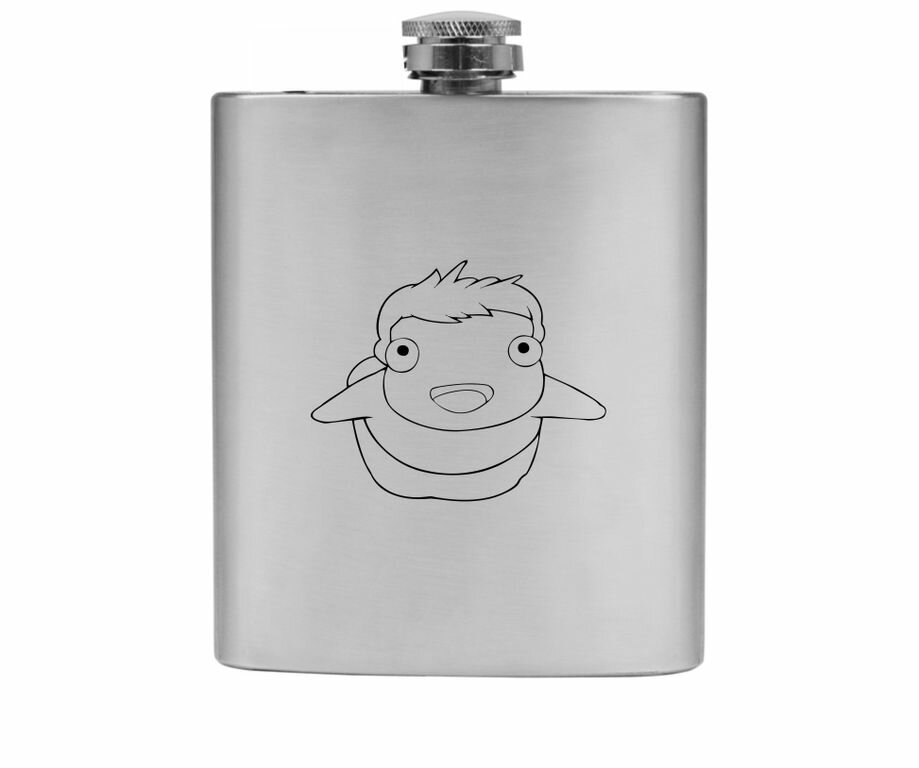 Фляжка Рыбка Поньо на Утёсе №3