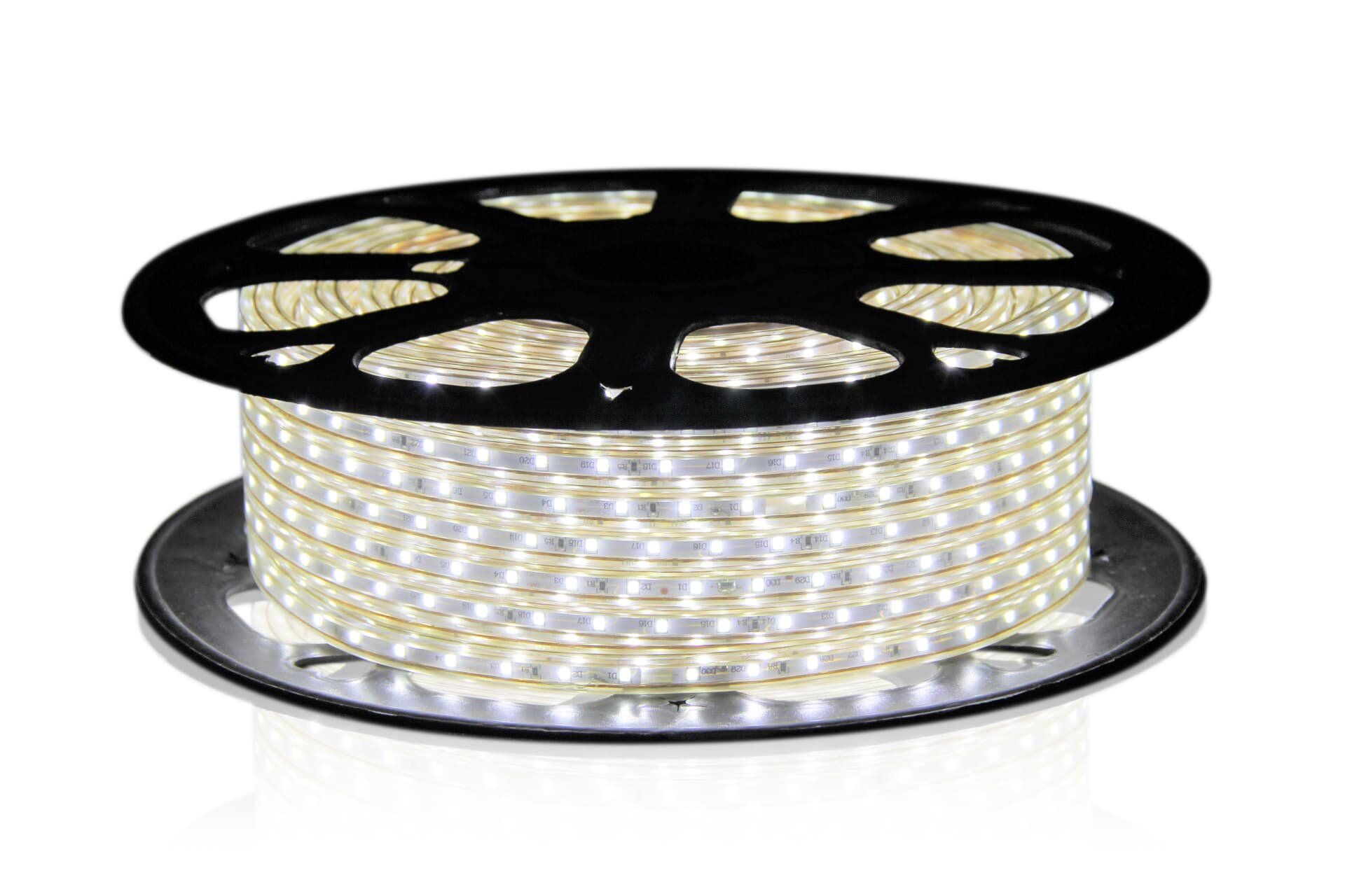 Светодиодная лента ShopLEDs Светодиодная лента SL SMD 2835, 300 Led, IP67, 220V, Standart (синий), 10м