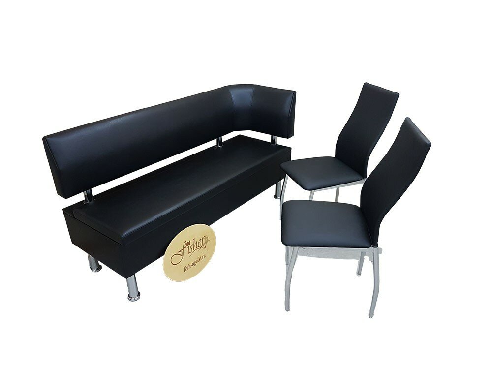 Кухонный диван «Вероника 2» в экокоже санторини