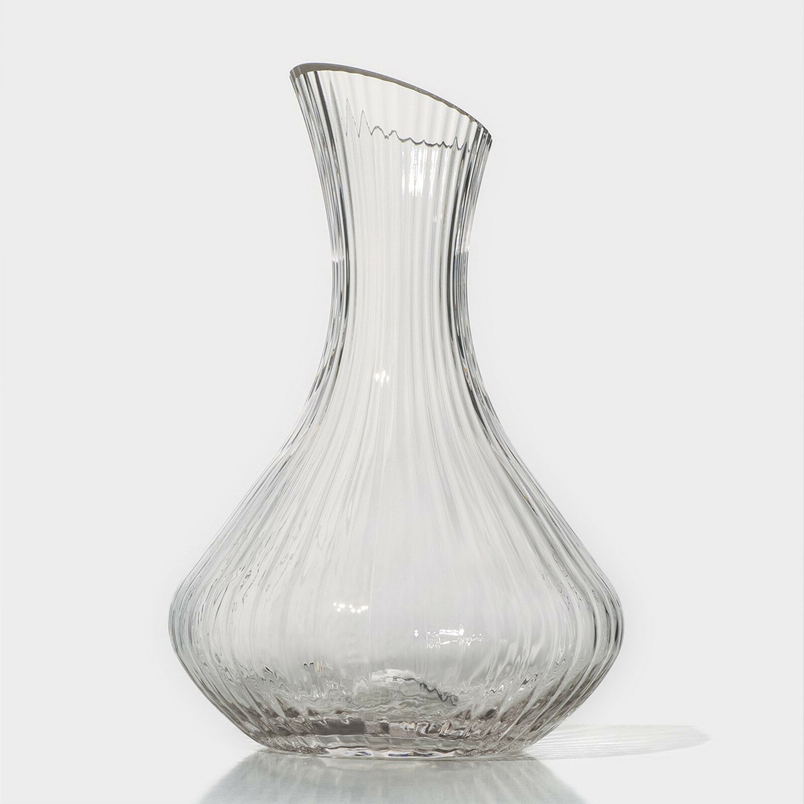 Декантер Magistro «Бордо», 1.3 л, 16×24.5 см, стекло, прозрачный