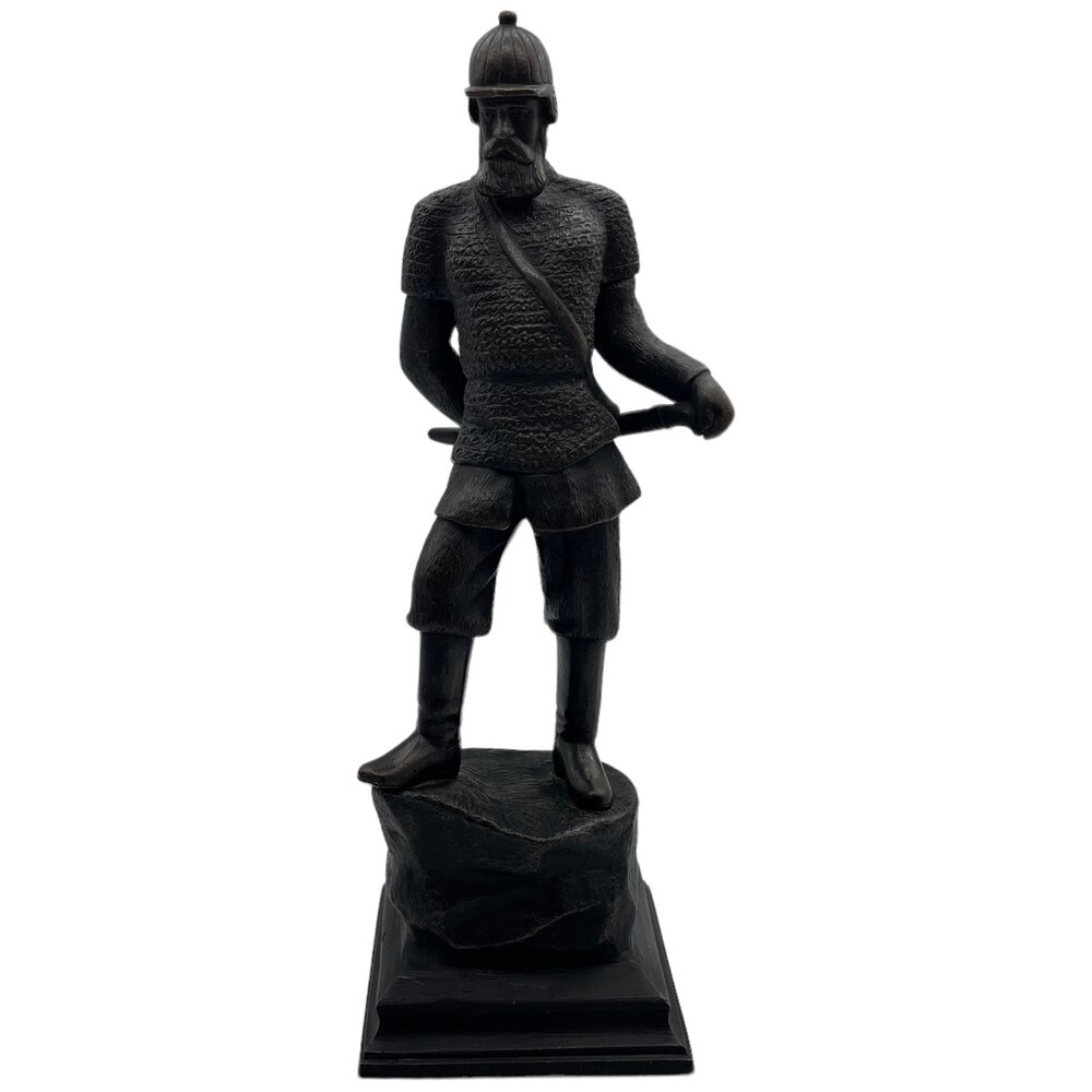 Чугунная скульптура "Ермак" 1971-1980 гг, Каменск-Уральский, СССР