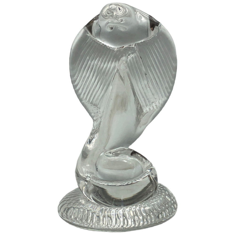 Стеклянная статуэтка "Кобра" 1991-2001 гг, Россия