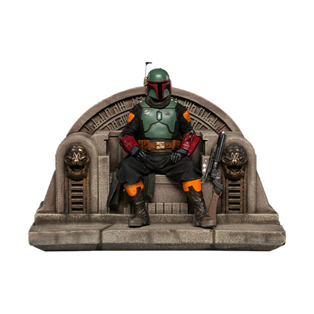 Статуэтка Iron Studios "Boba Fett", Deluxe версия, Звездные Войны, ПВХ, 18 см