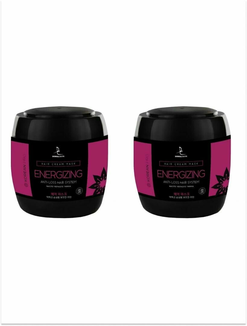 Dorall Collection Бальзам-маска укрепляющая для всех типов волос с черным тмином, 930 мл, 2 шт.