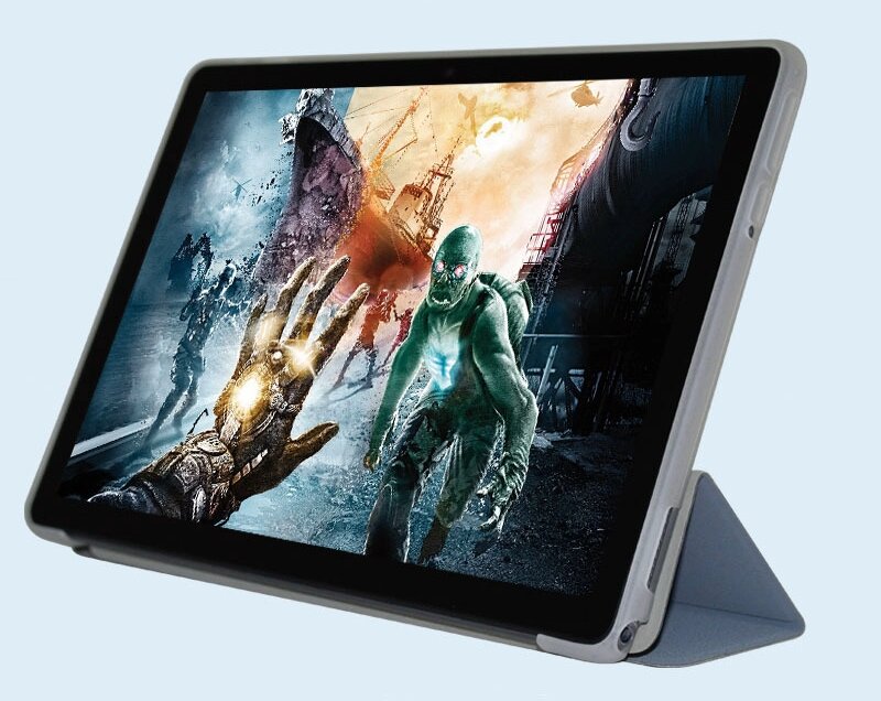 Чехол-обложка MyPads iL Sottile для Teclast M40 Air / P30 Air / P30 HD ультратонкий, трансформируется в подставку, автоблокировка экрана пластиковы.