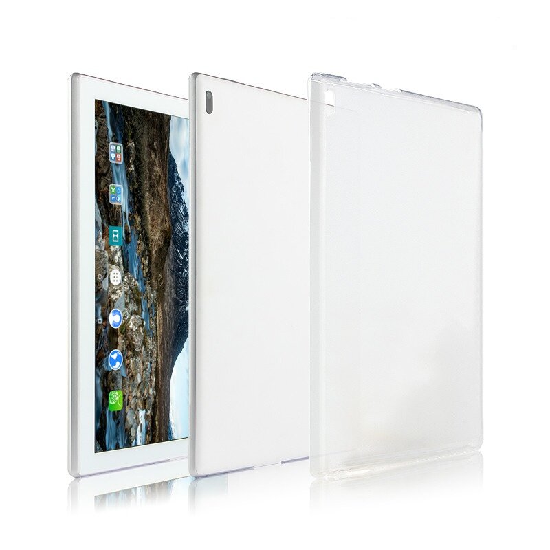 Чехол задняя-панель-накладка-бампер MyPads Tocco для Lenovo Tab 4 10 TB-X304L/F из силикона прозрачный