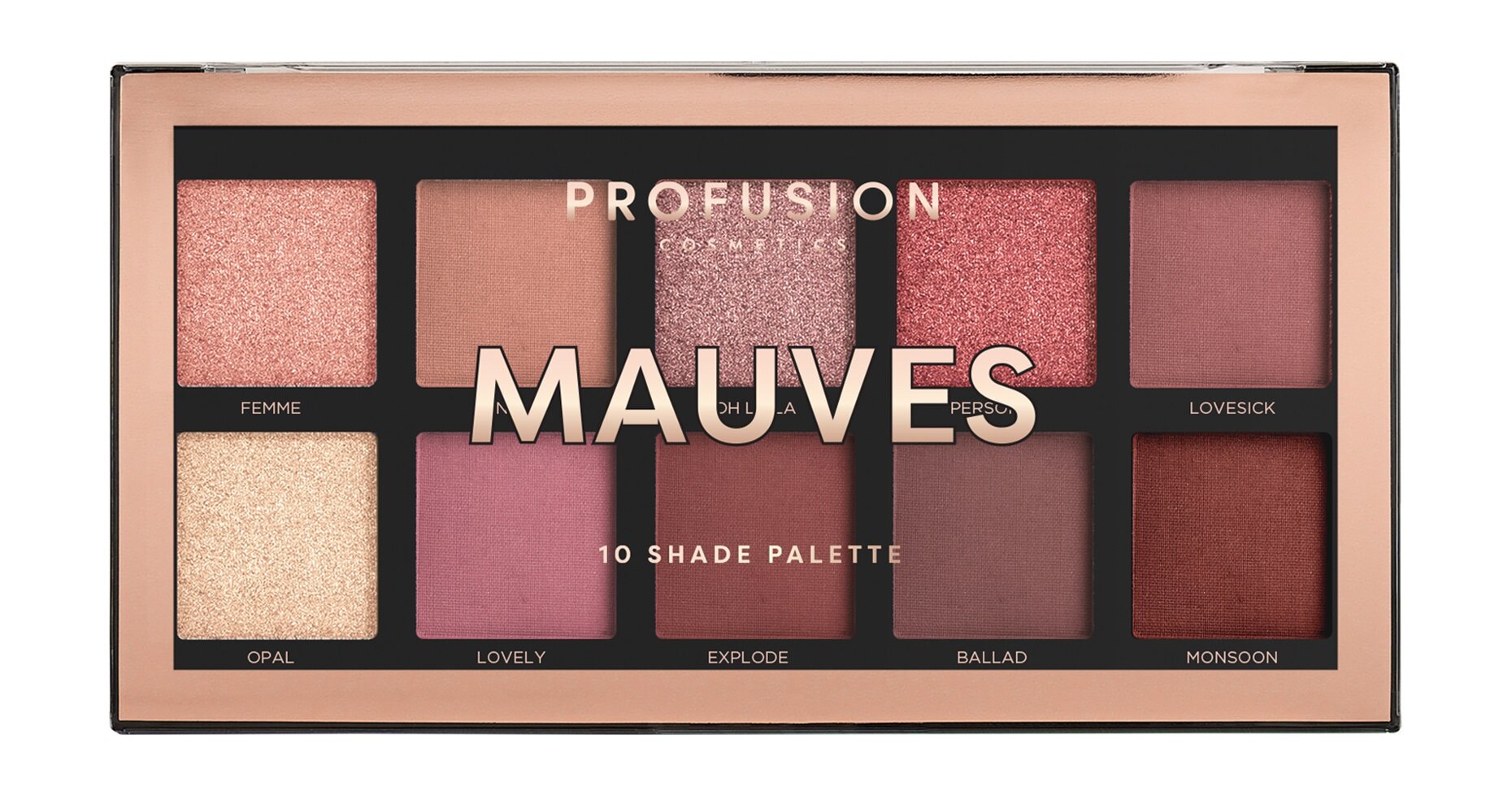 PROFUSION Набор для макияжа глаз Mauves, 110 г