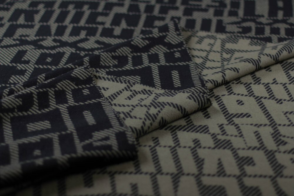 Ткань пальтовый кашемир двухслойный двусторонний, ширина 1.62 м