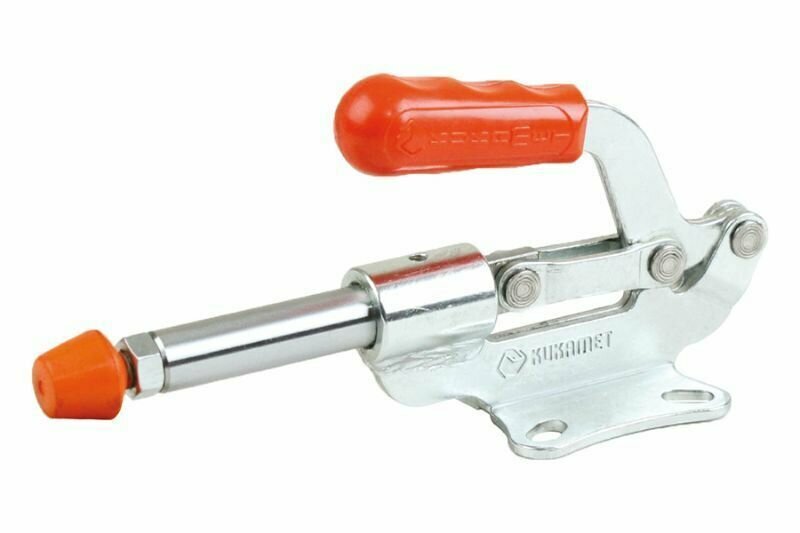 Зажим плунжерный с горизонтальным кронштейном KUKAMET 521-5-Q20, усилие 765 кг