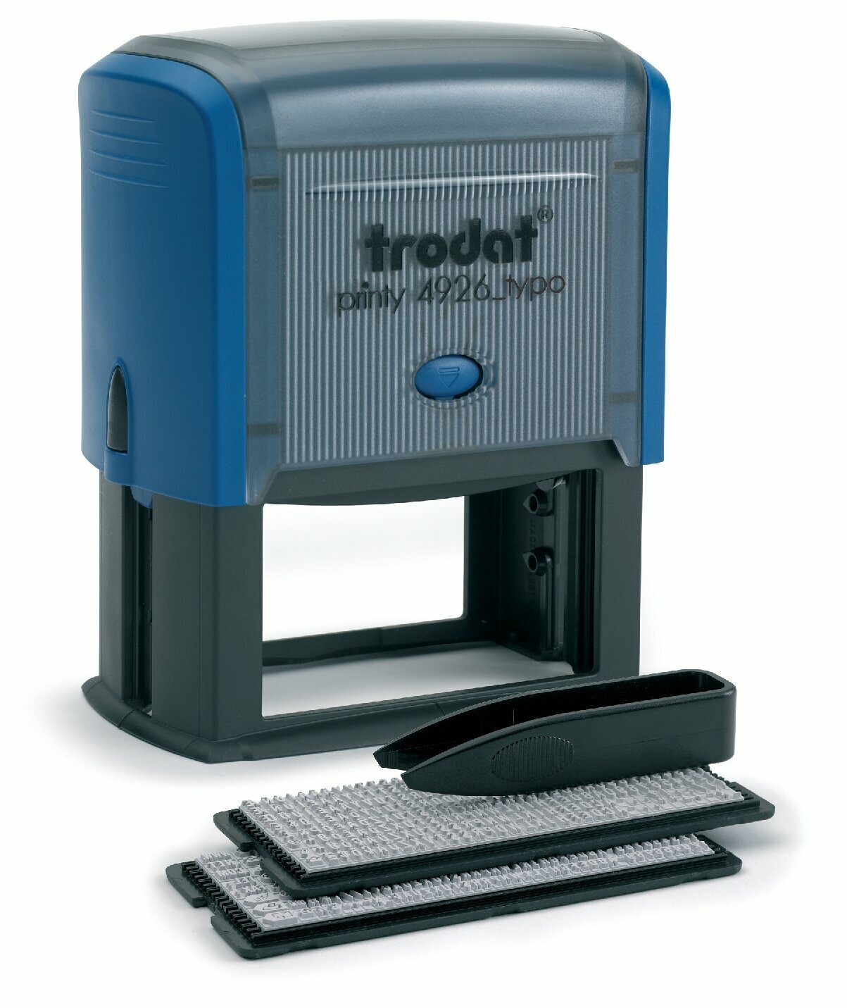 Штамп самонаборный Trodat без рамки, 75*38 мм, 8 строк 4926
