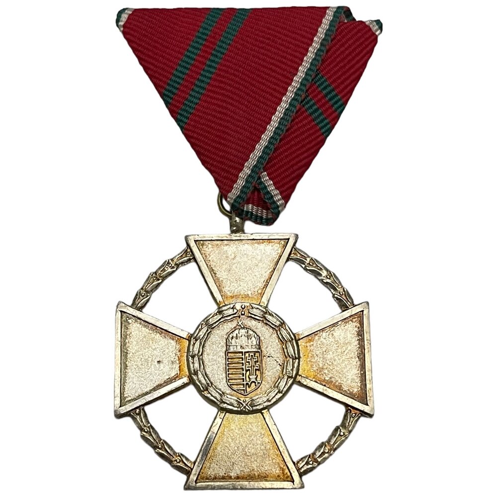 Венгрия, крест "За заслуги" серебряная степень за военные заслуги 1991-2000 гг.