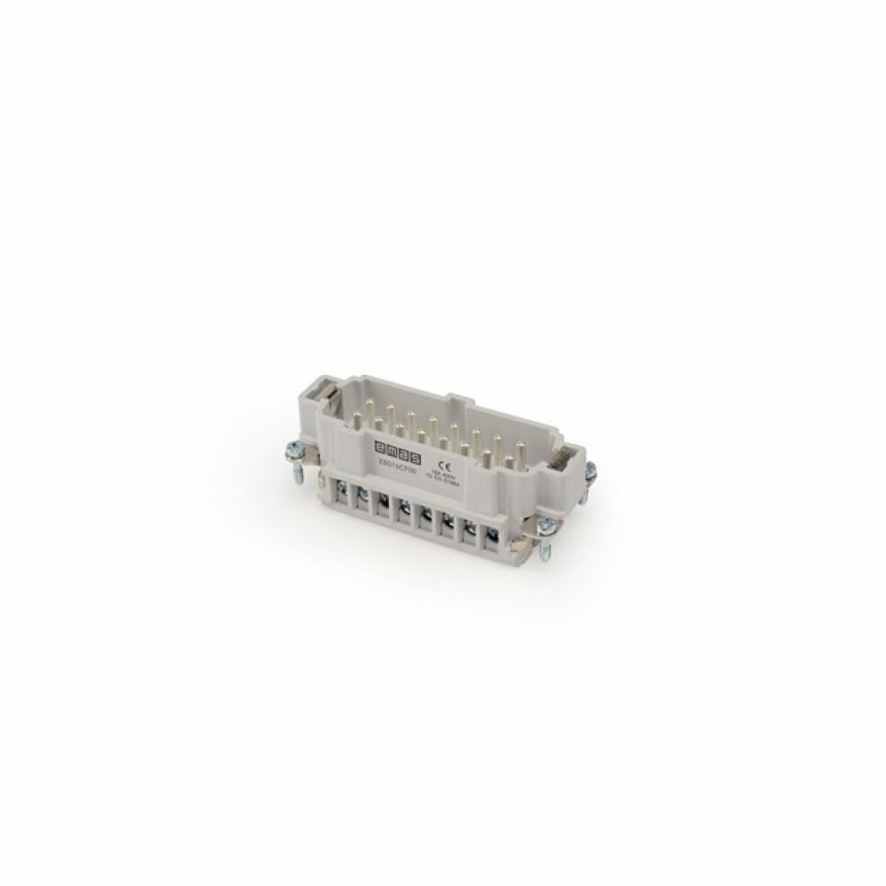 Штепсель Emas 16 полюсов, 16А EB016CF00