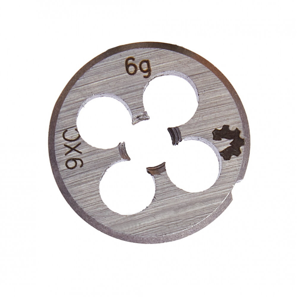 Плашка WOLFSTAR метрическая М12х1,25 9ХС Гост 9740 dr12125