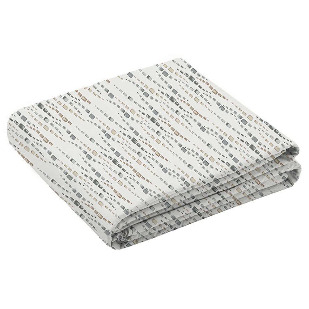 Пододеяльник 175х210 см тенсель серо-бежевый Mona Liza Fred