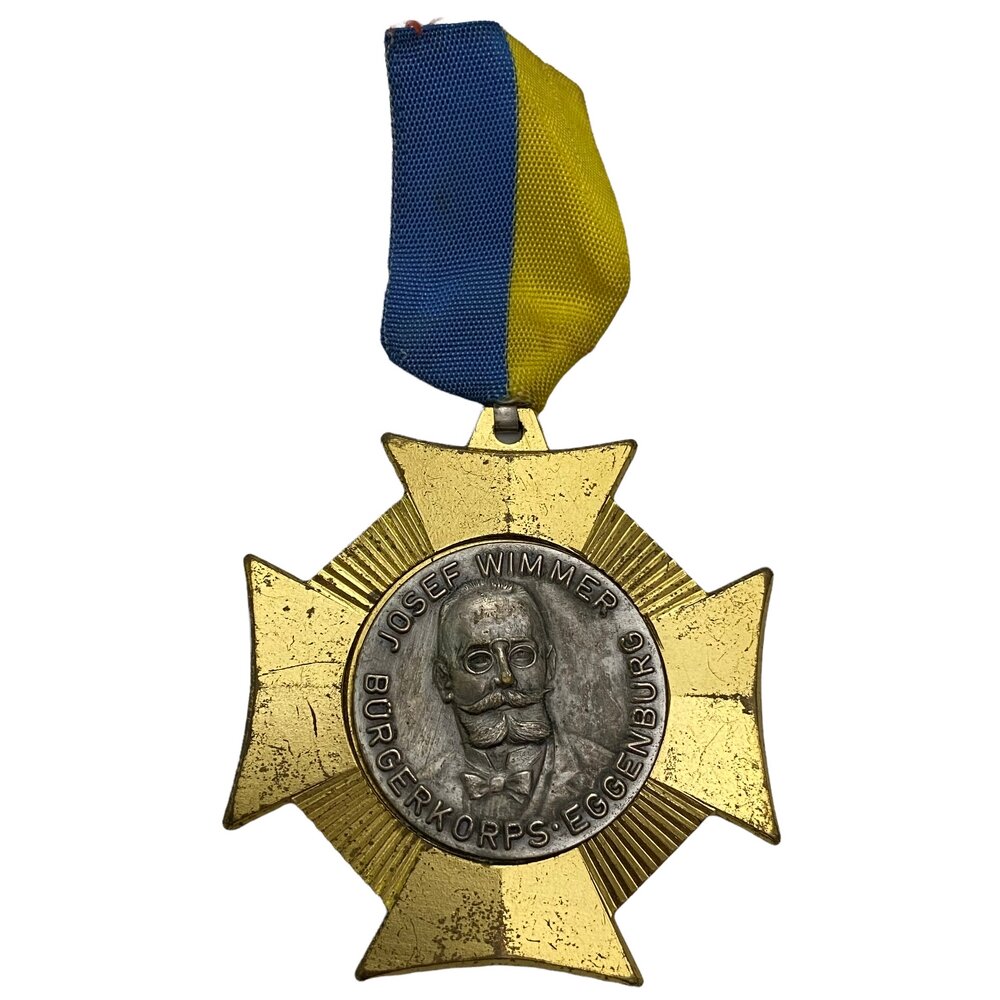 Австрия, медаль "Гражданский корпус Эгенбурга. Джосеф Виммер" 1901-1920 гг.