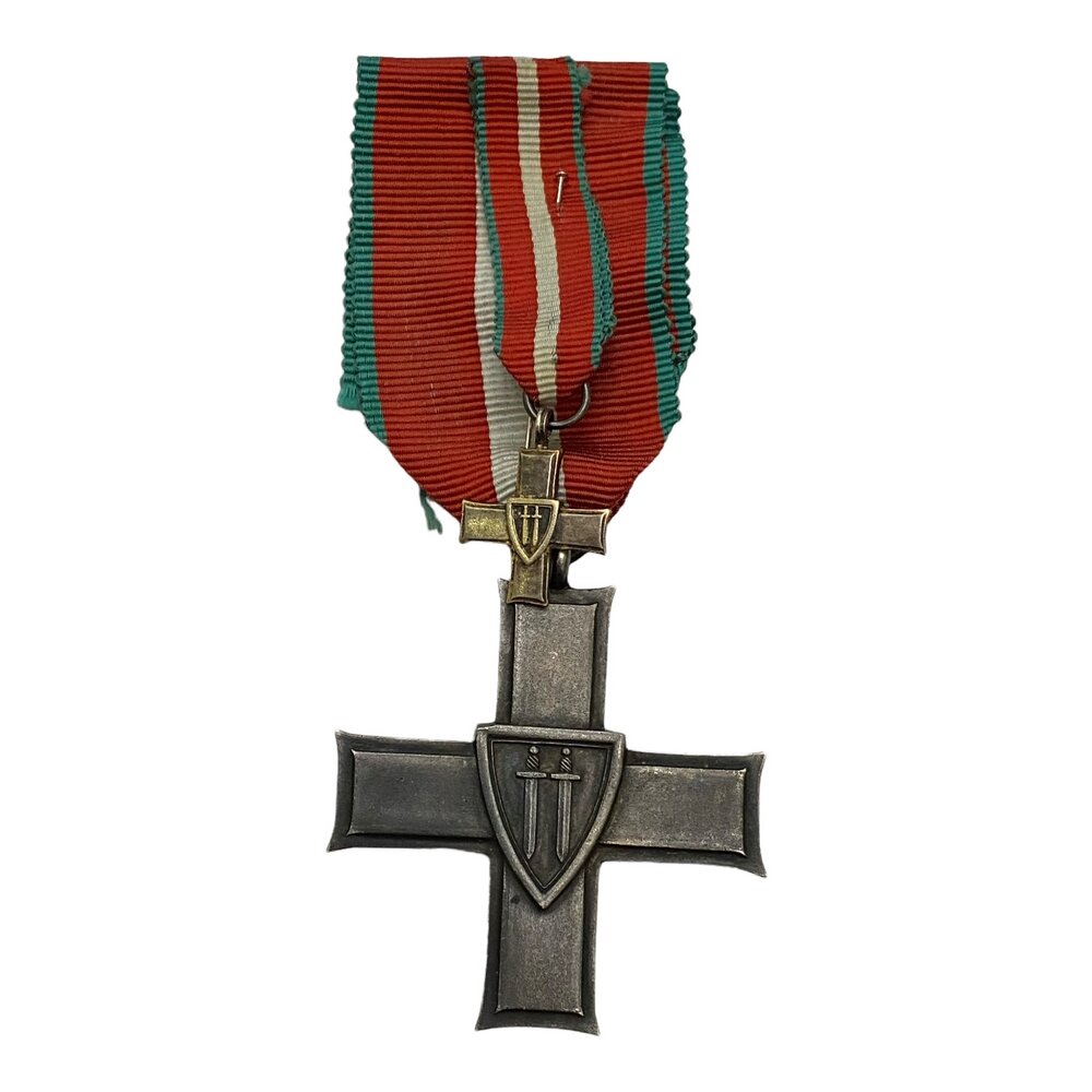 Польша, орден "Крест Грюнвальда" III класс 2 тип с фрачником 1945 г. (КМД)