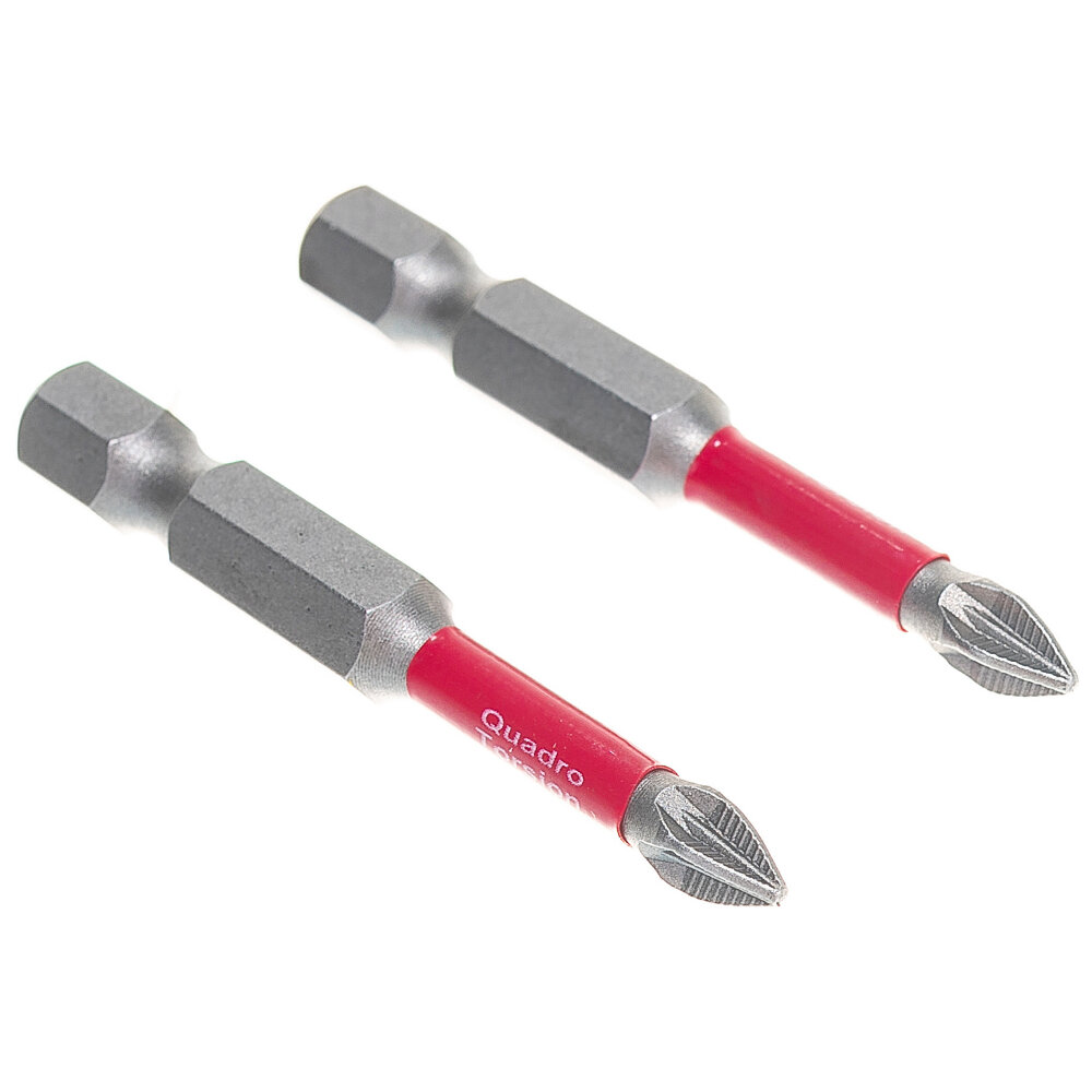 Бита (2 шт; PZ1; 50 мм; 1/4) Quadro Torsion 420150-2