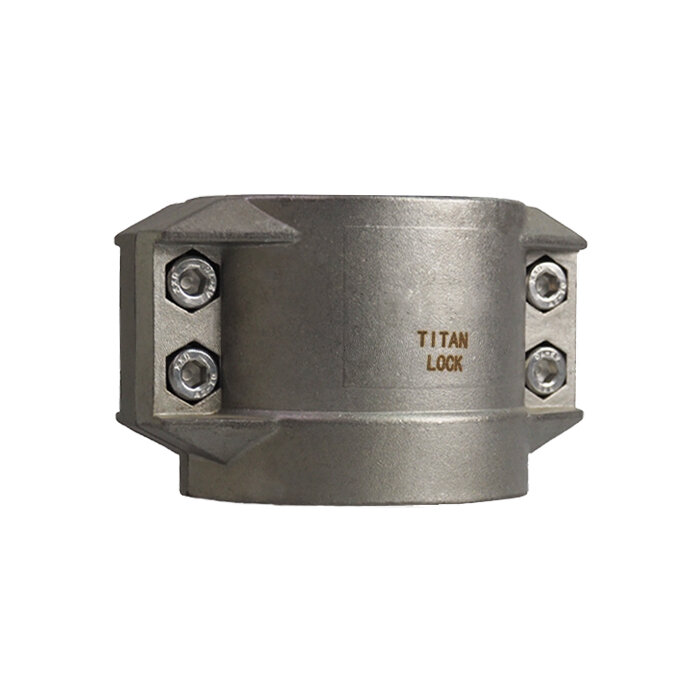 Усиленный 4-х болтовый хомут, нерж. сталь, TL32X6SS TITAN LOCK