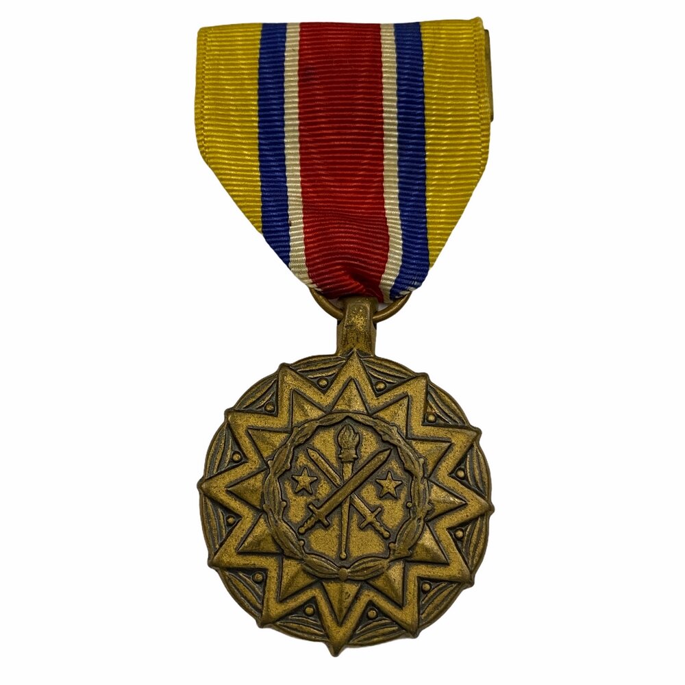 США, медаль "За достижения на службе в подразделениях армии Национальной гвардии" 1971-1980 гг.