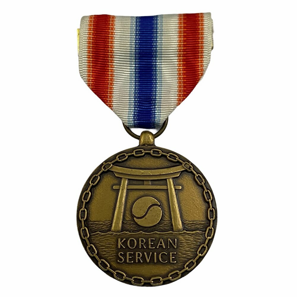 США, медаль "За службу в торговом флоте в районе Кореи в период 1950-1954 гг."