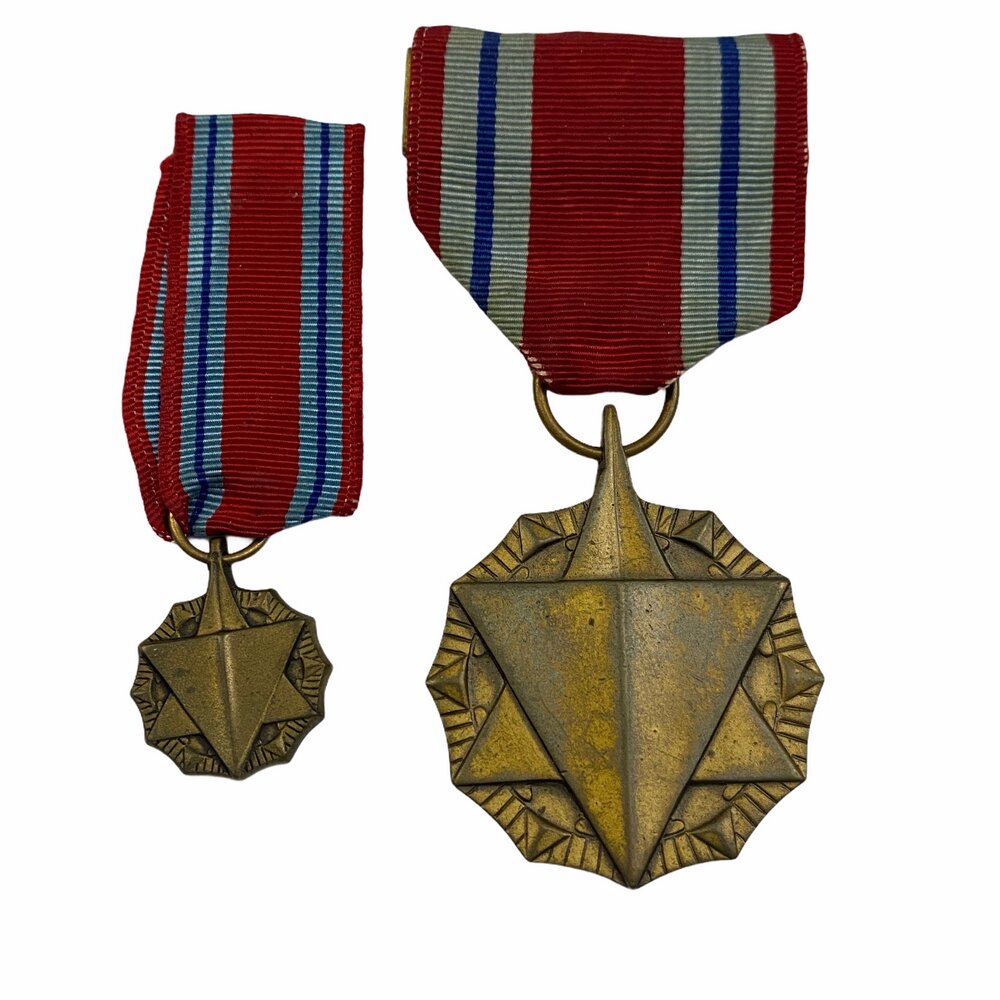 США, медаль "За боевую готовность на службе в ВВС" (с фрачником) 1964-1980 гг.