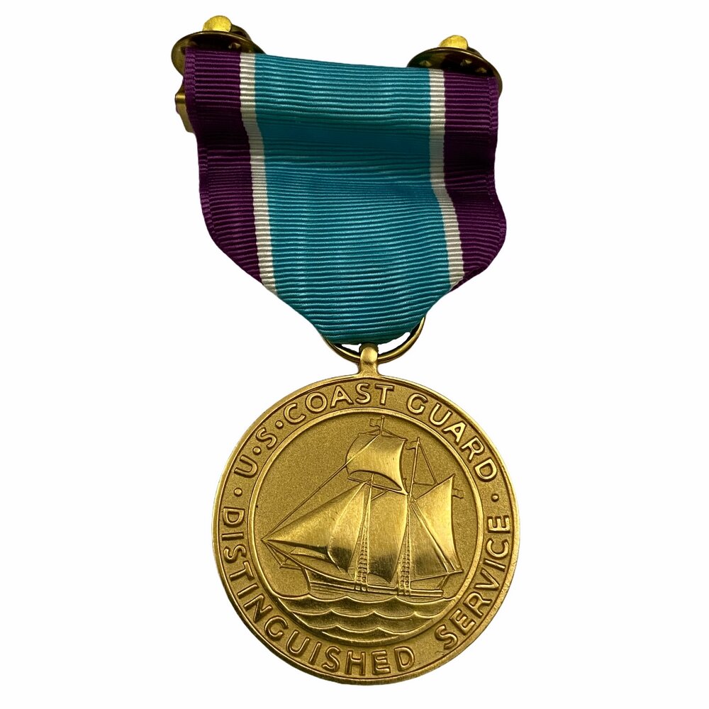 США, медаль "За службу в береговой охране. За выдающиеся заслуги" 1949-1980 гг. (2)