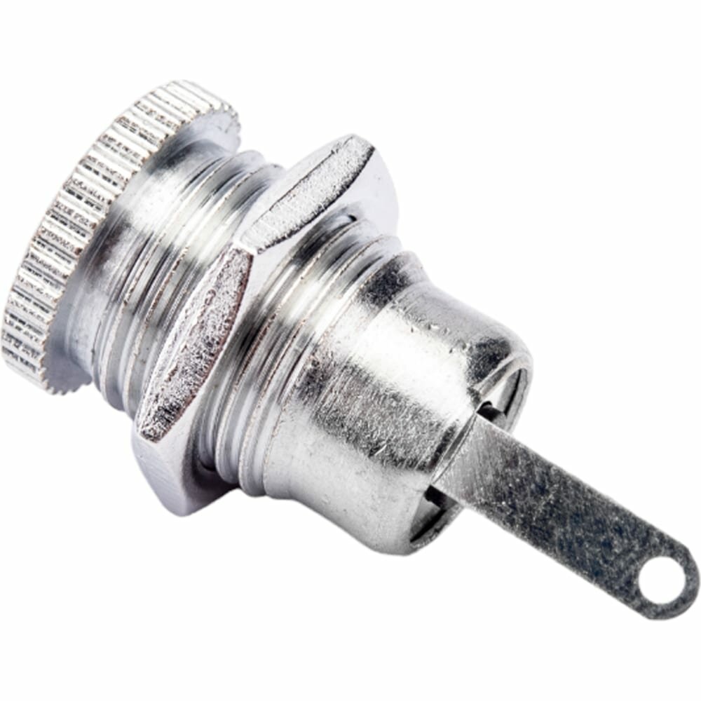 Разъем питания 5.5x2.1мм гнездо Pro Legend металл на корпус с гайкой, PL2318