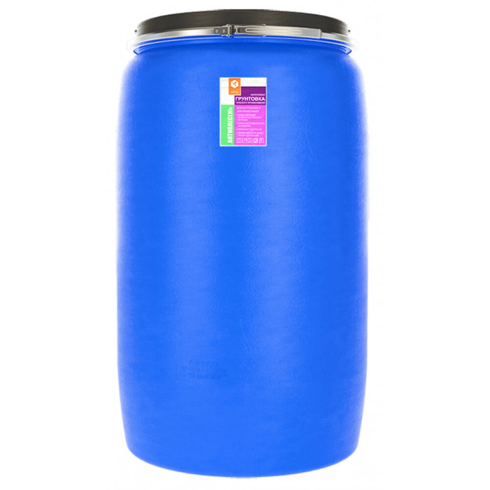 Грунтовка глубокого проникновения APIS Антиплесень, розовый, бочка 225 кг 4665296514257